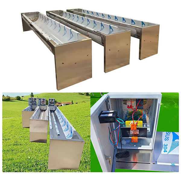 electric heated stainless steel cattle drinking trough